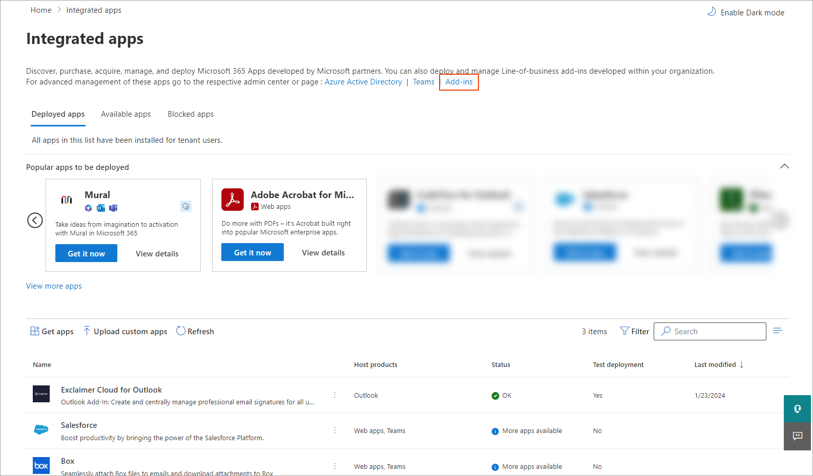 How to update the Outlook Add-in – Exclaimer Knowledge Base